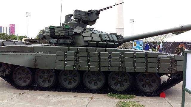 Nicaragua, el país centroamericano con la fuerza acorazada más poderosa, exhibe sus tanques T ...